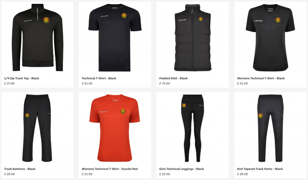 Our club kit - Walton Athletic Club